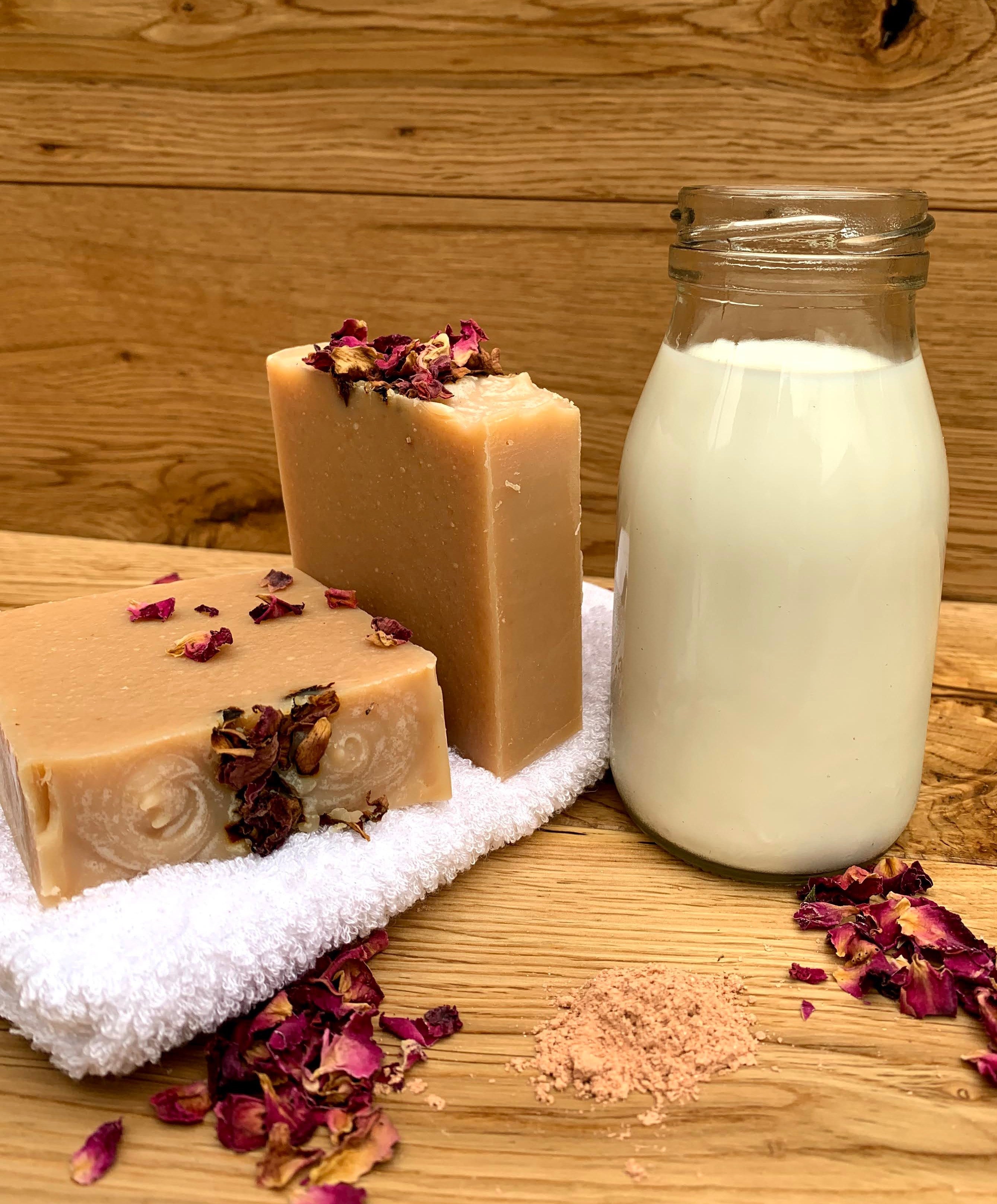 Jersey Cow Milk Soap from Fermanagh, Northern Ireland - Rose Cream ...